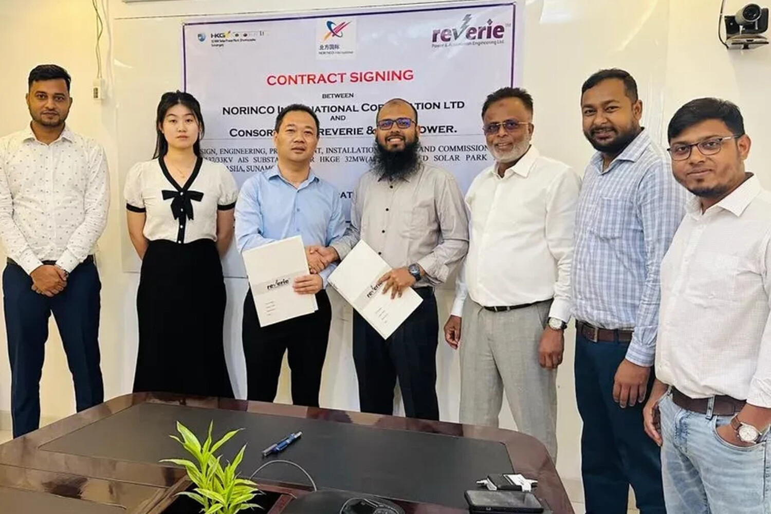 Contract signing between Norinco and Reverie Power | Reverie ...